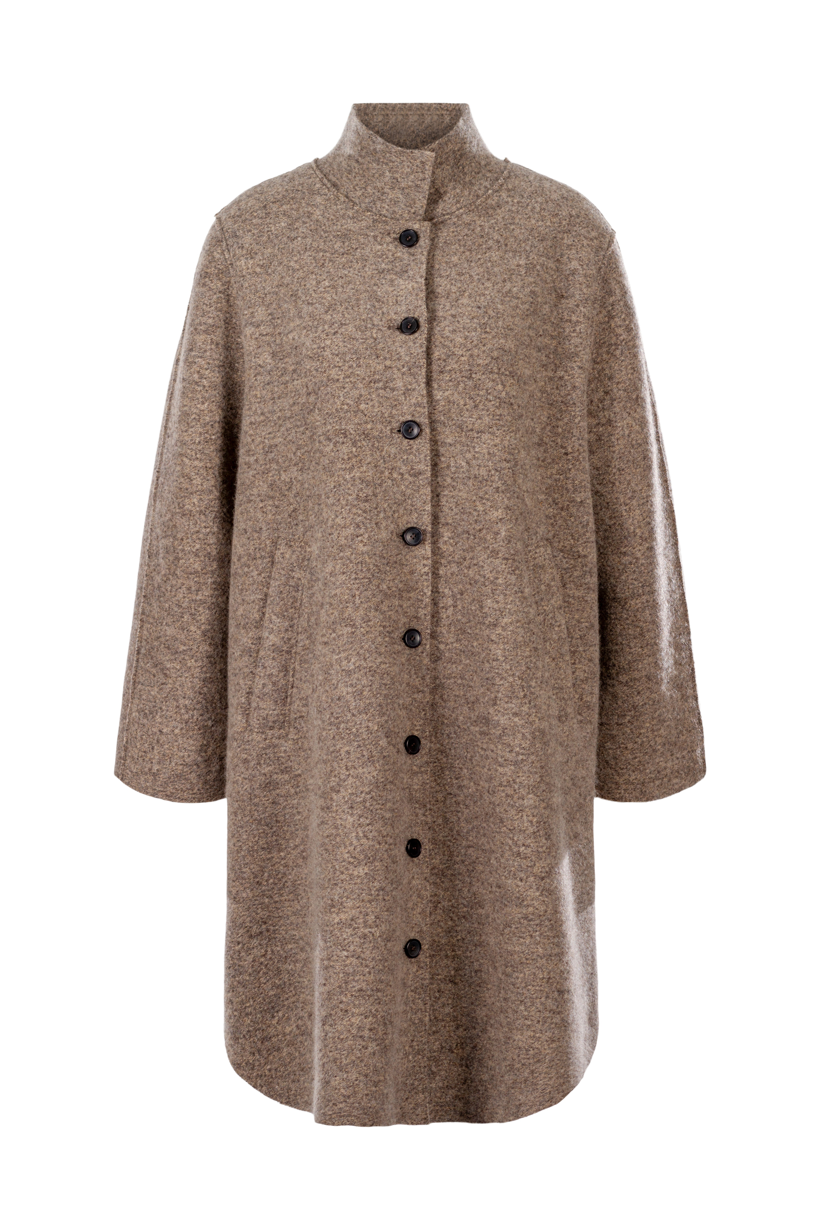 OSKA USA - Coat 401 / Mouliné boiled wool