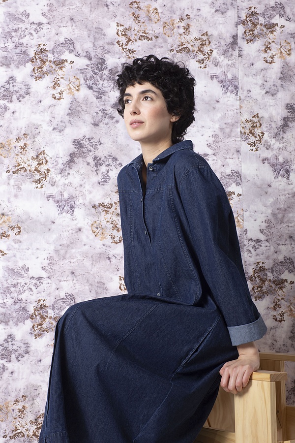 OSKA USA - Dress 505 wash / Lightweight denim