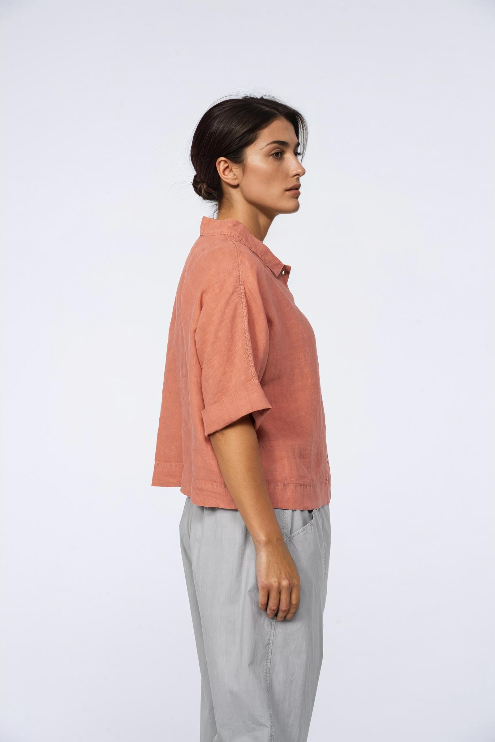 OSKA UK - Blouse 410 / Pure Linen