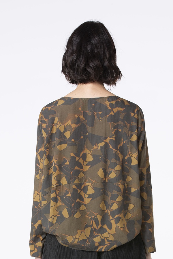 OSKA Ireland - Blouse 522 / Print on pure lyocell