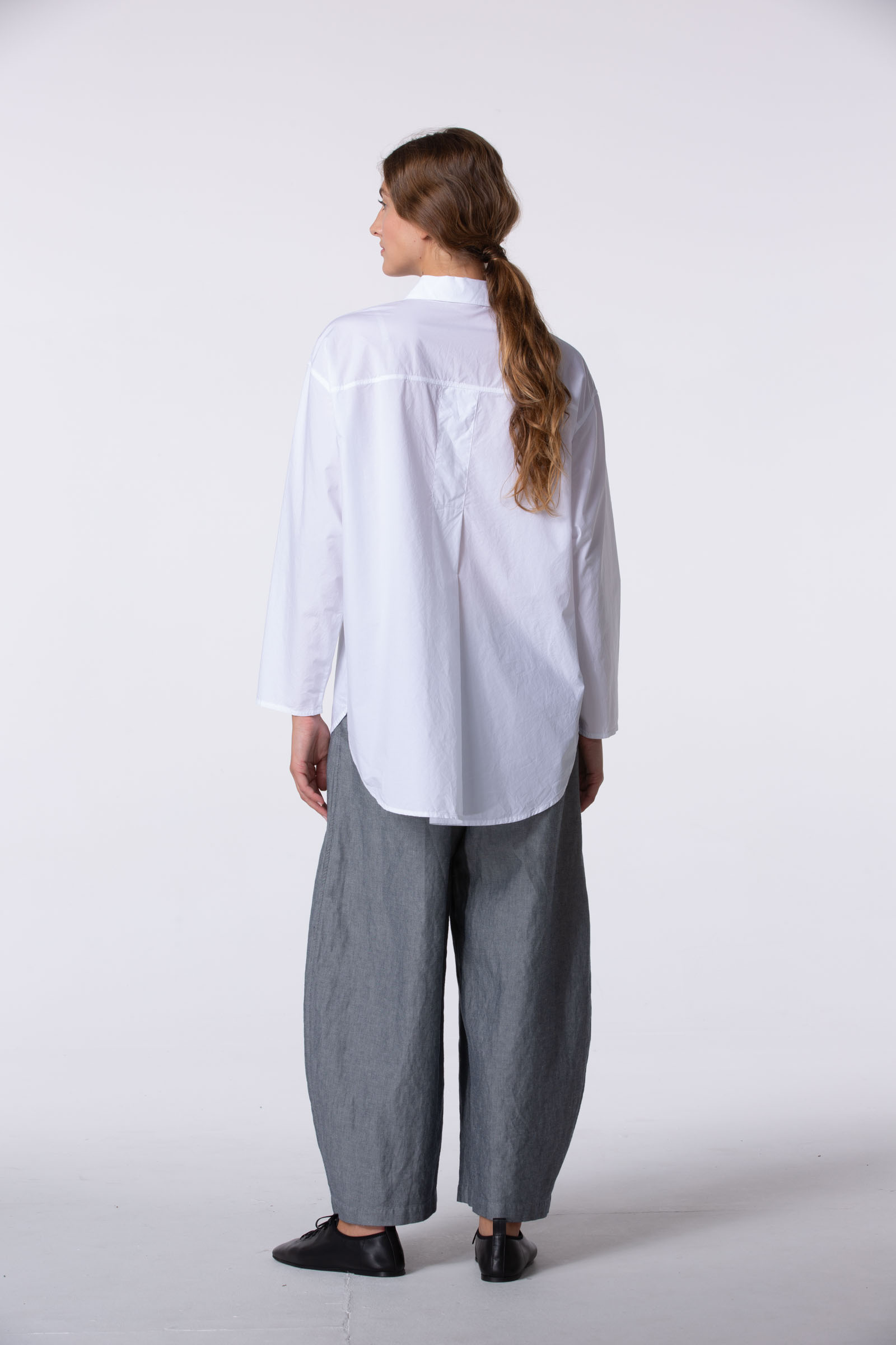 OSKA UK - Blouse 418 / Cotton Poplin