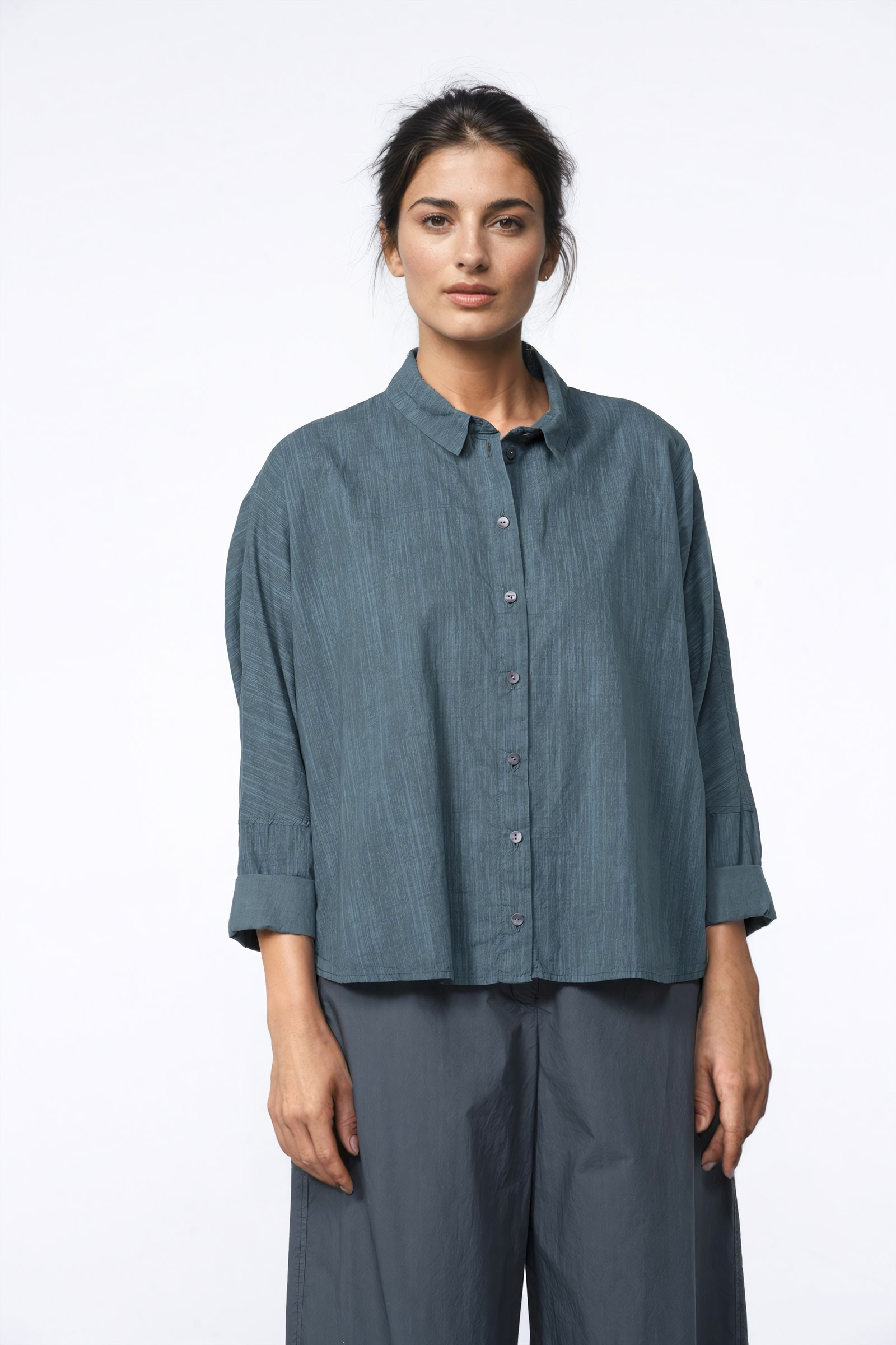 OSKA - Bluse 422 / Reine Baumwolle