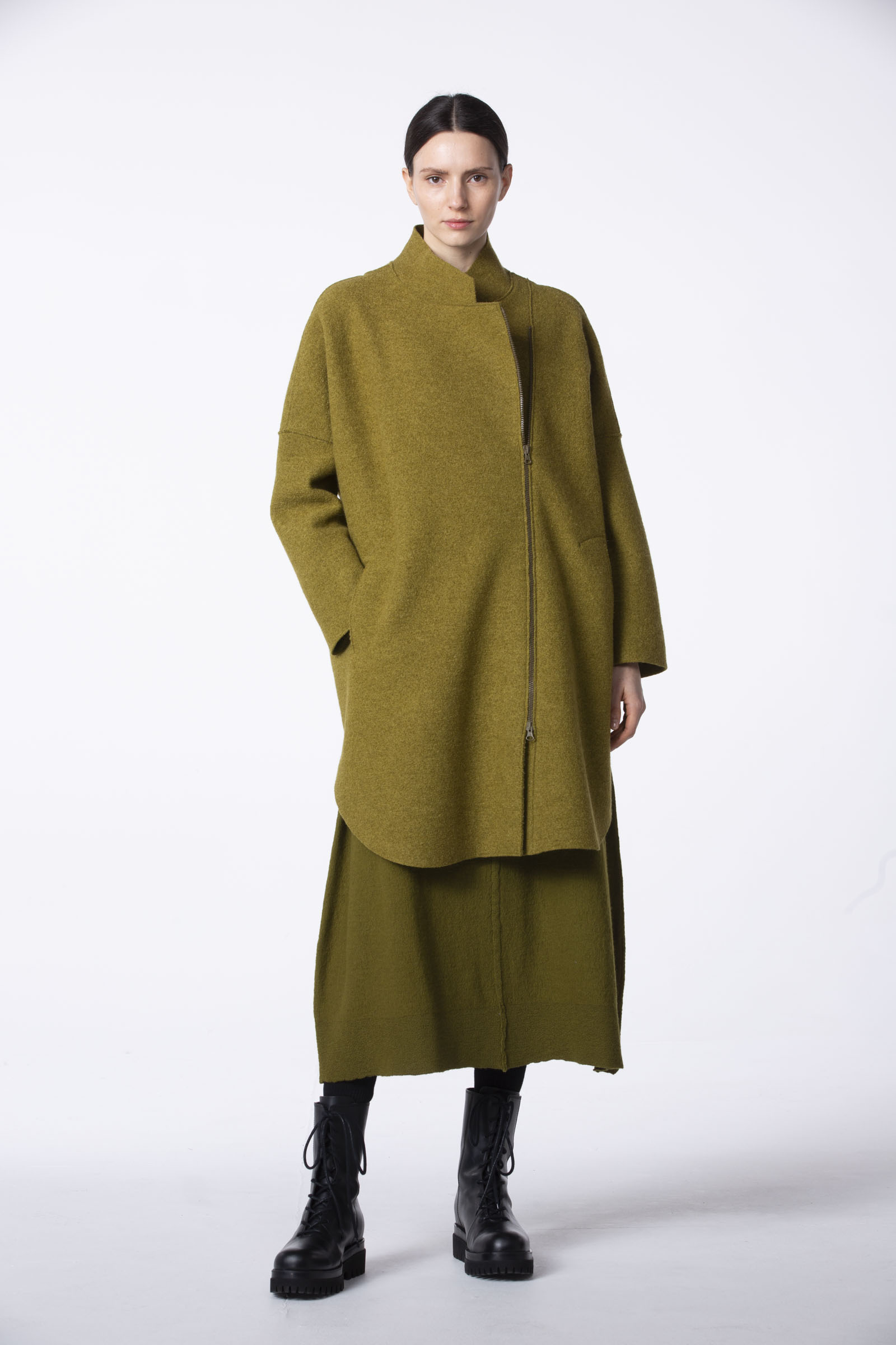 OSKA UK - Coat 308 / OSKA premium Boiled wool