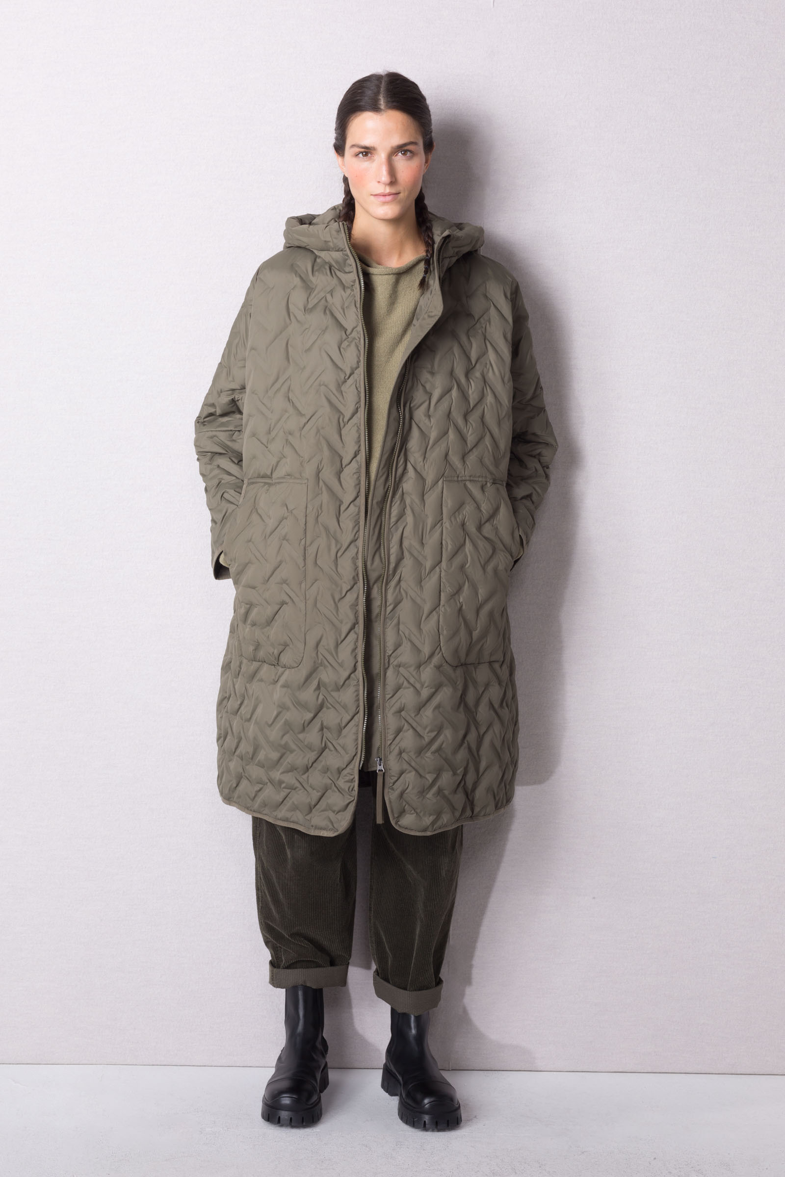 OSKA UK - Coat 402 / Padded shell