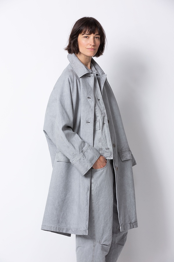 OSKA USA - Coat 502 / Crinkled Twill