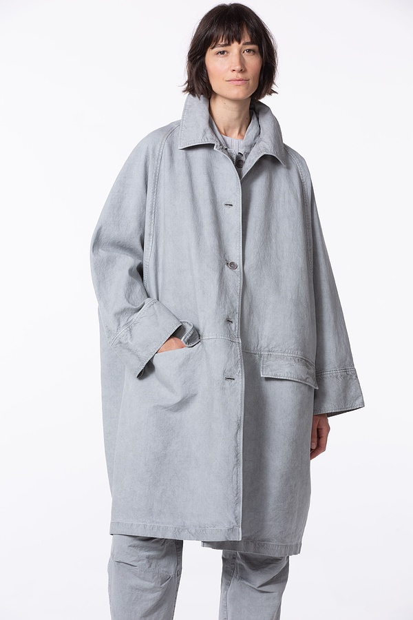 OSKA UK - Coat 502 / Crinkled Twill