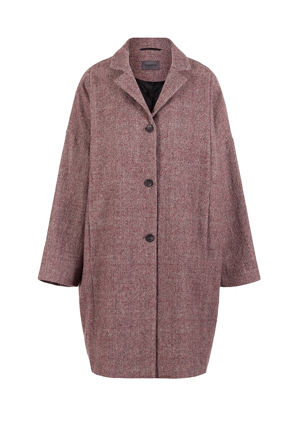 OSKA CZ - Coat 506 / Glencheck in pure new wool