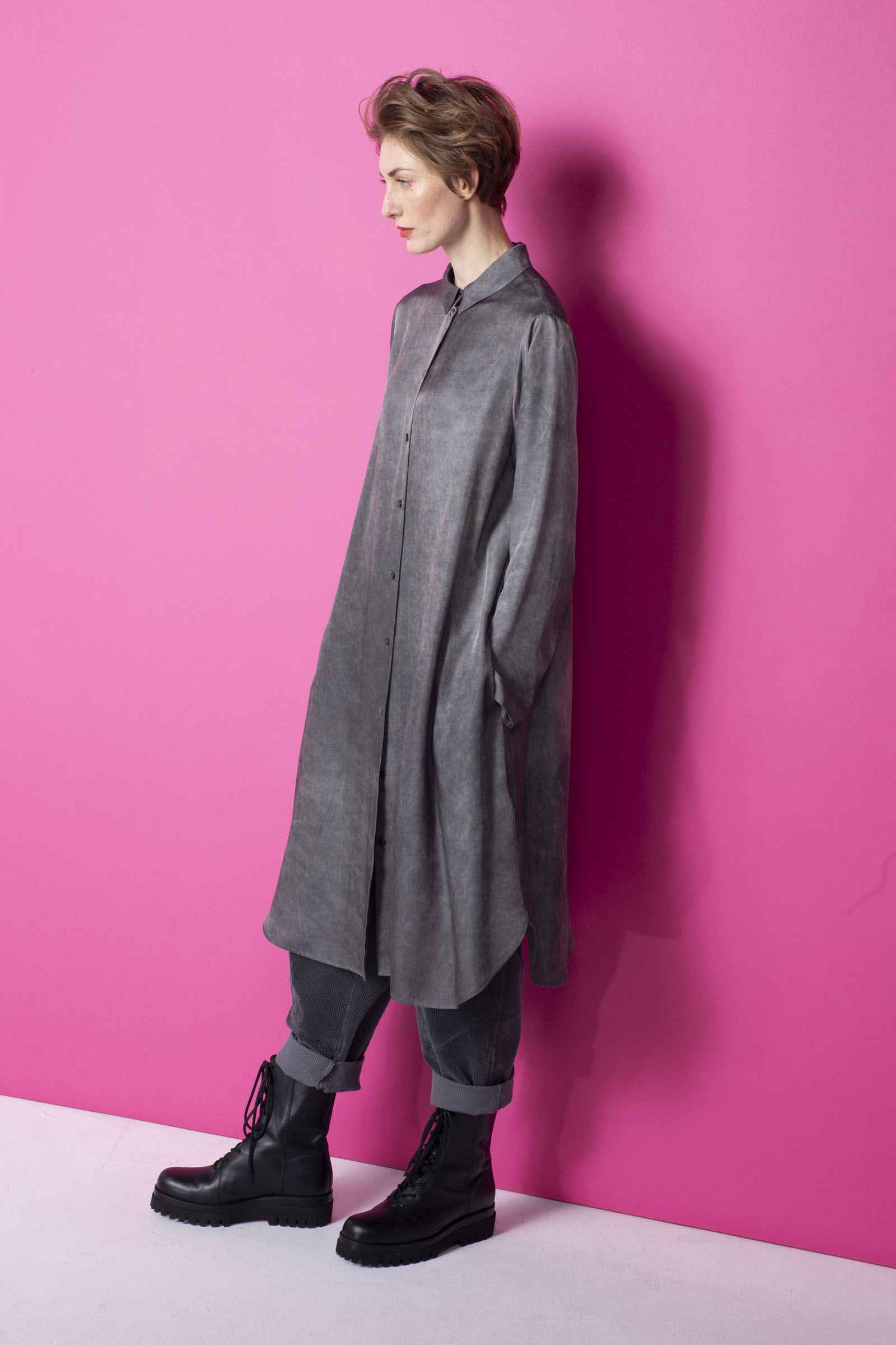 OSKA - Dress 319 / Modal-Cupro mixture