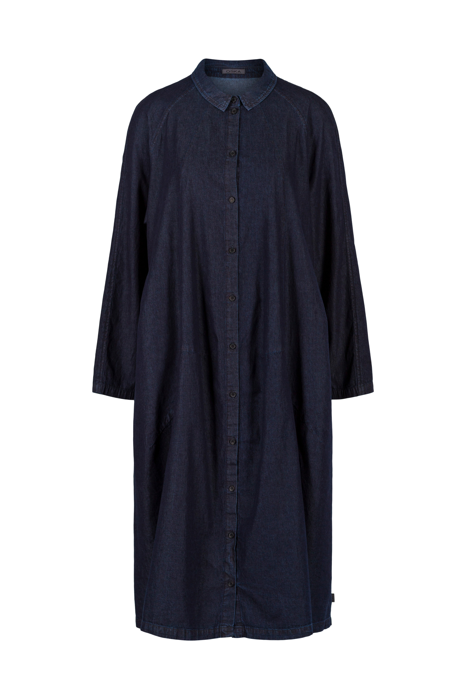 OSKA USA - Dress 416 wash / Pure Cotton Denim