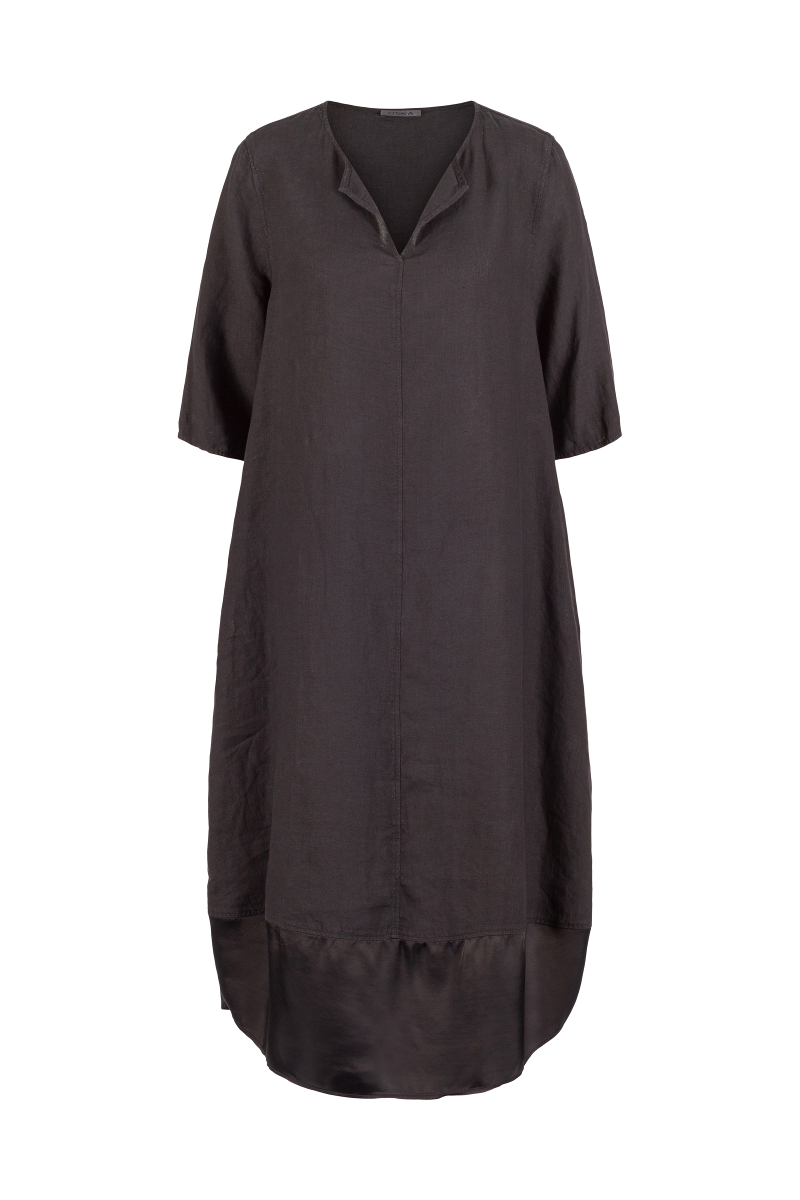 OSKA USA - Dress 424 / Linen with Cupro-Modal