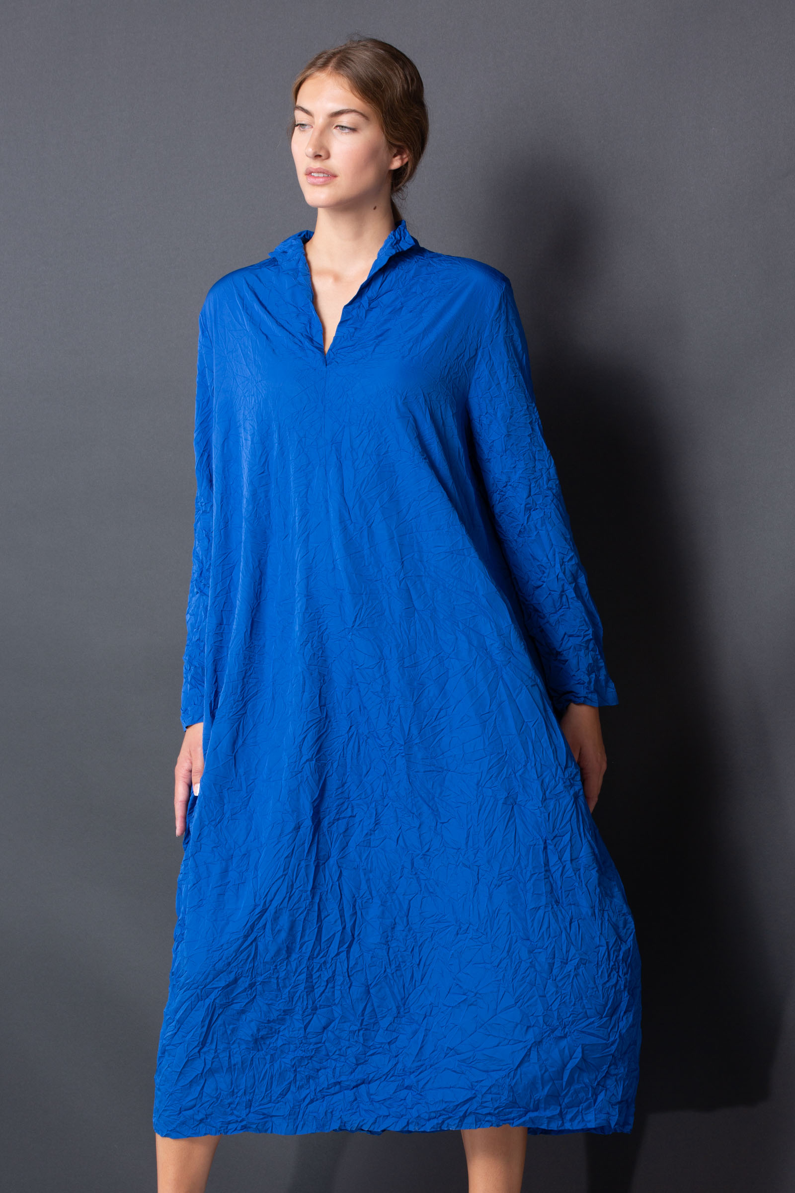 OSKA UK - Dress 434 Plissee / Technical Parachute Silk