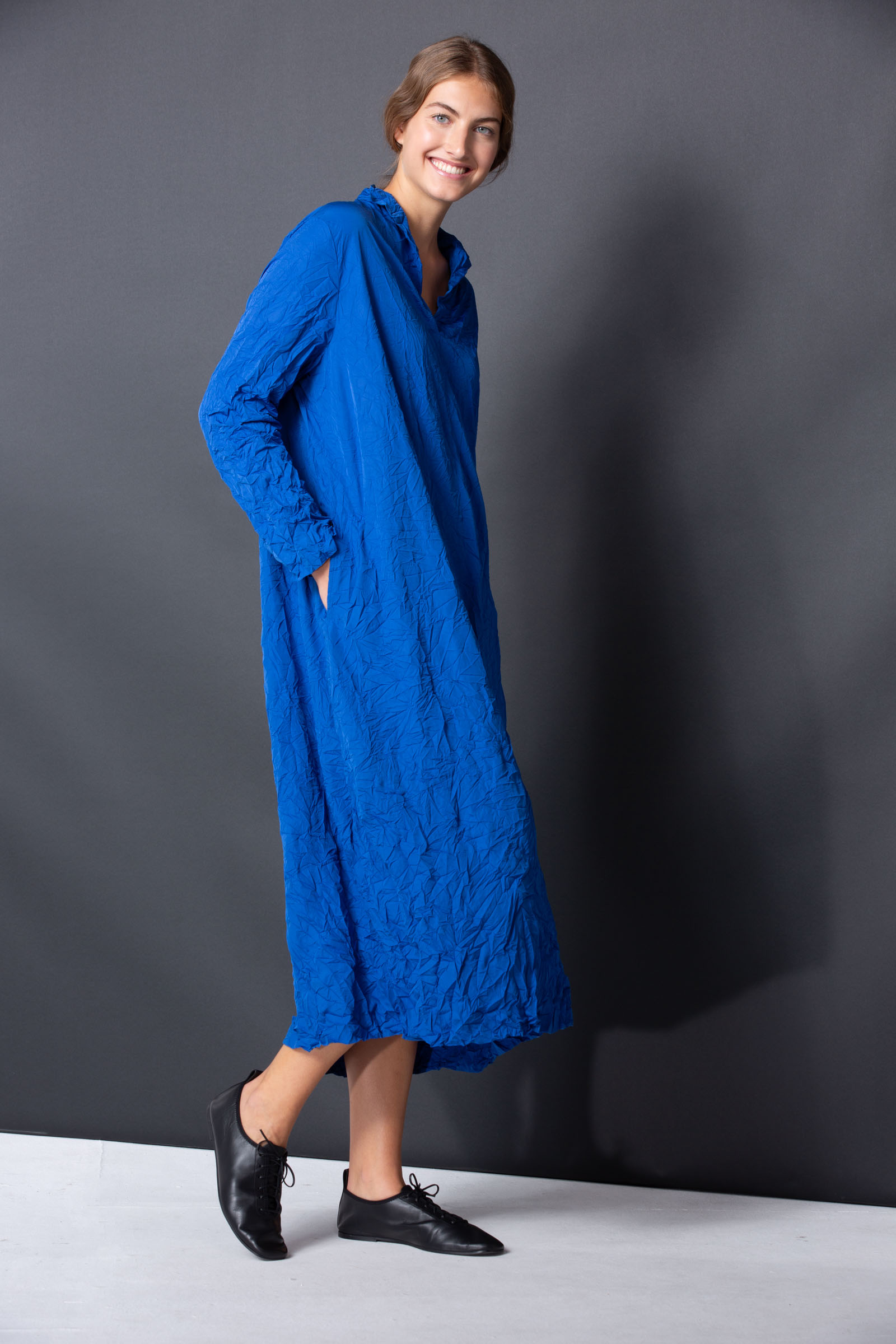 OSKA UK - Dress 434 Plissee / Technical Parachute Silk