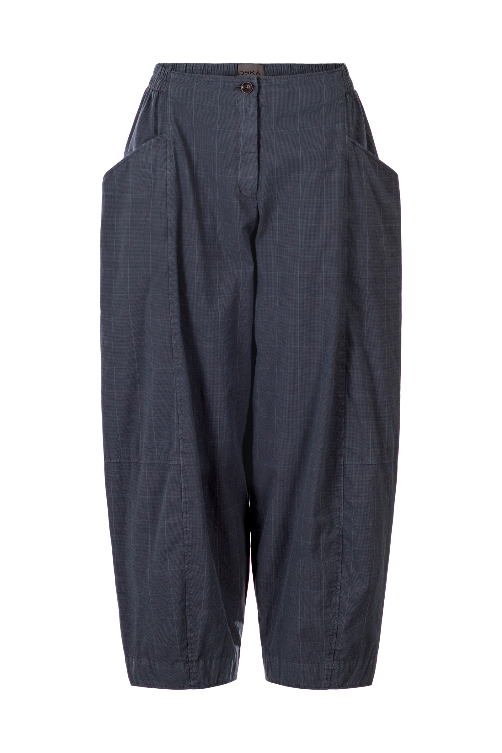 OSKA Netherlands - Trousers 440 / Cotton Stretch with Windowpane Check