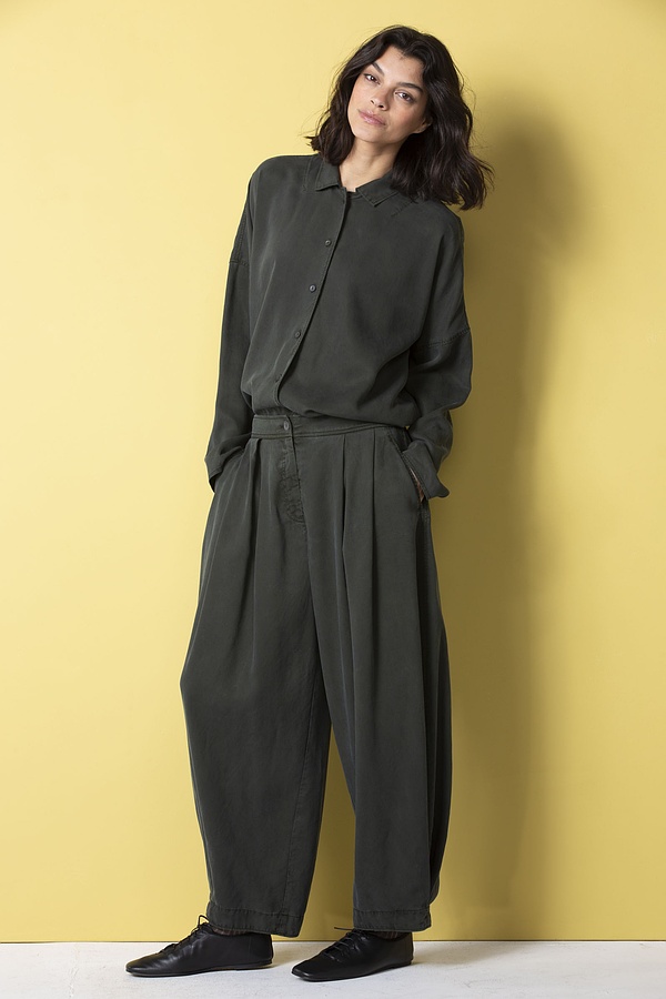 OSKA - Hose 527 / Piqué aus reinem Lyocell