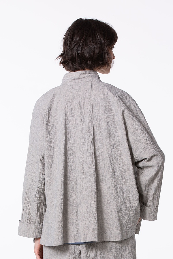 OSKA UK - Jacket 513 wash / Seersucker Fine Stripes