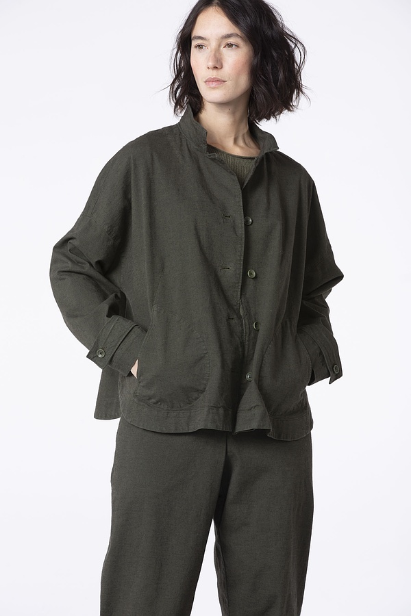 OSKA Australia - Jacket 523 / Stretch cotton with mini dobby pattern