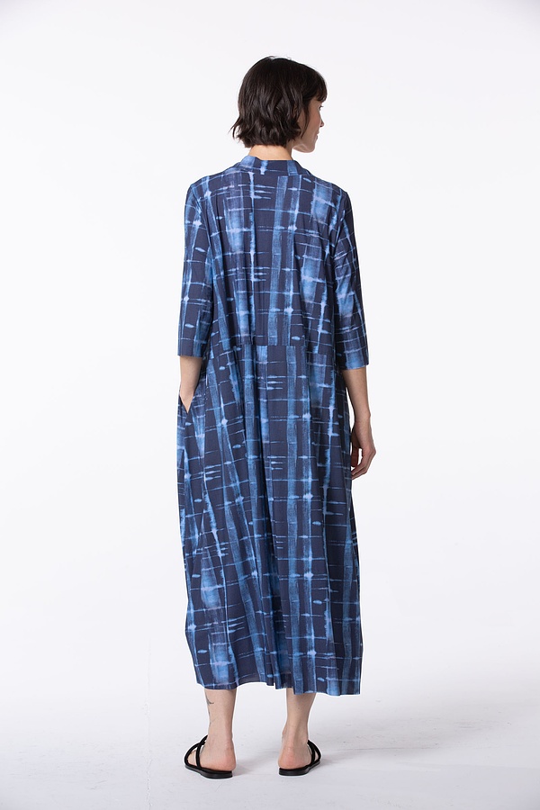 OSKA UK - Dress 526 / Ultra-light Techno Stretch with Shibori Print