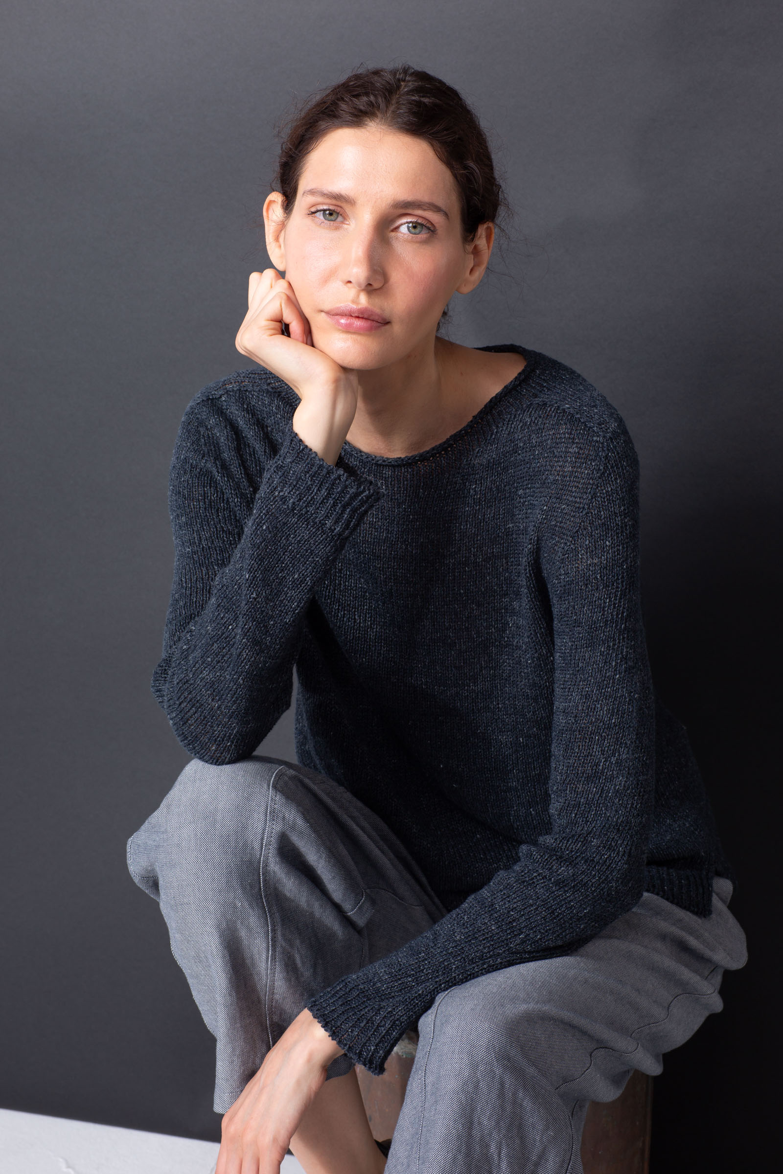 OSKA UK - Pullover 414 / Pure Linen OSKA UK - Pullover 414 / Pure Linen