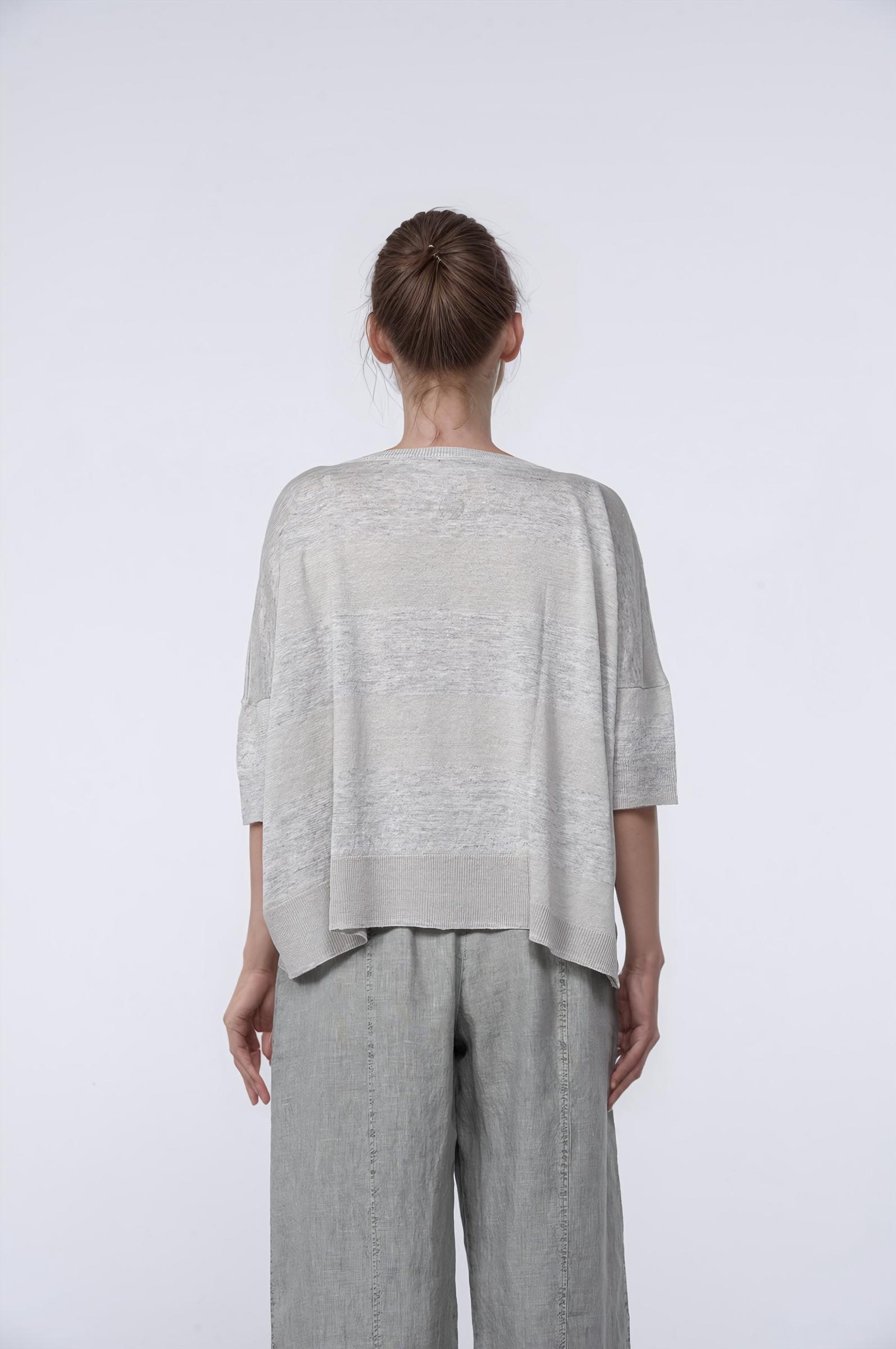 OSKA UK - Pullover 420 / Pure Linen
