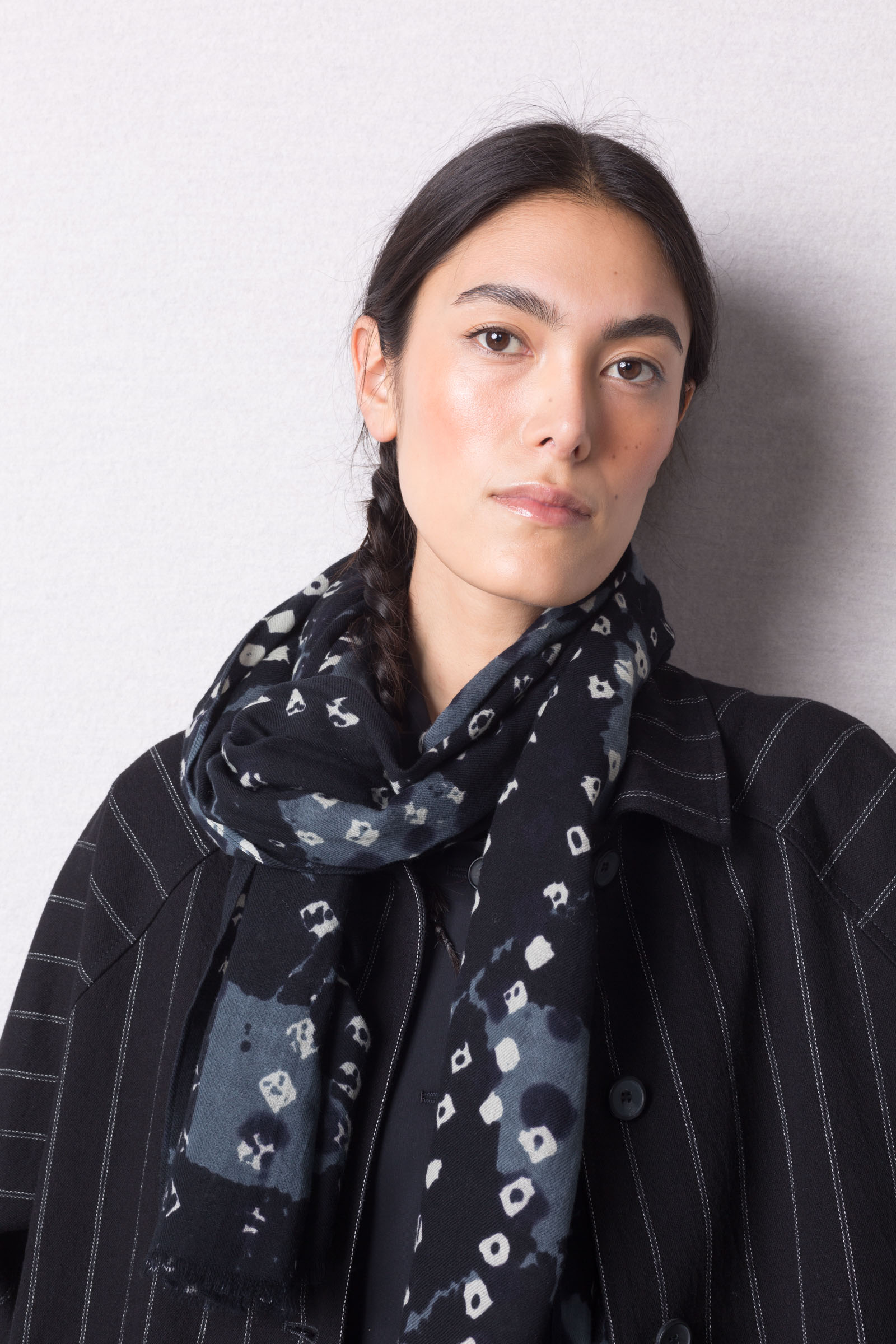 OSKA UK - Scarf 411 / Cotton wool blend