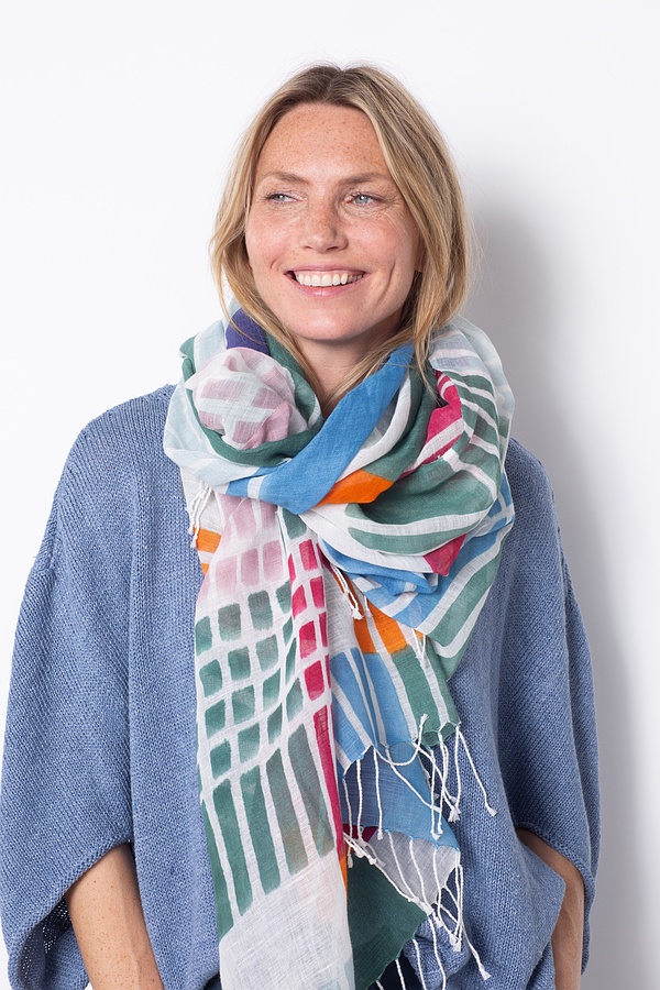 OSKA USA - Scarf 510 / Linen-Cotton Blend