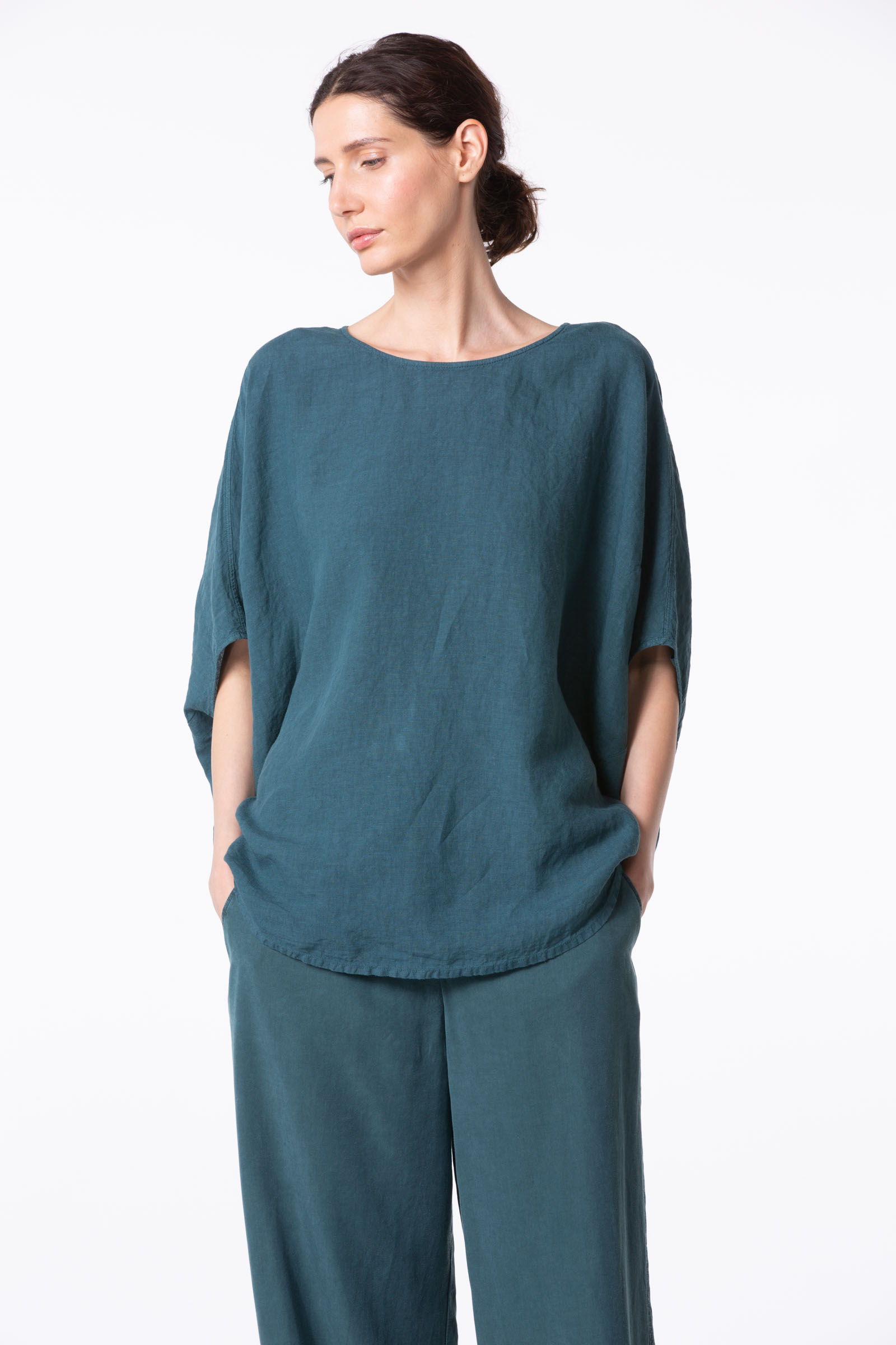 OSKA UK - Top 401 / Pure Linen