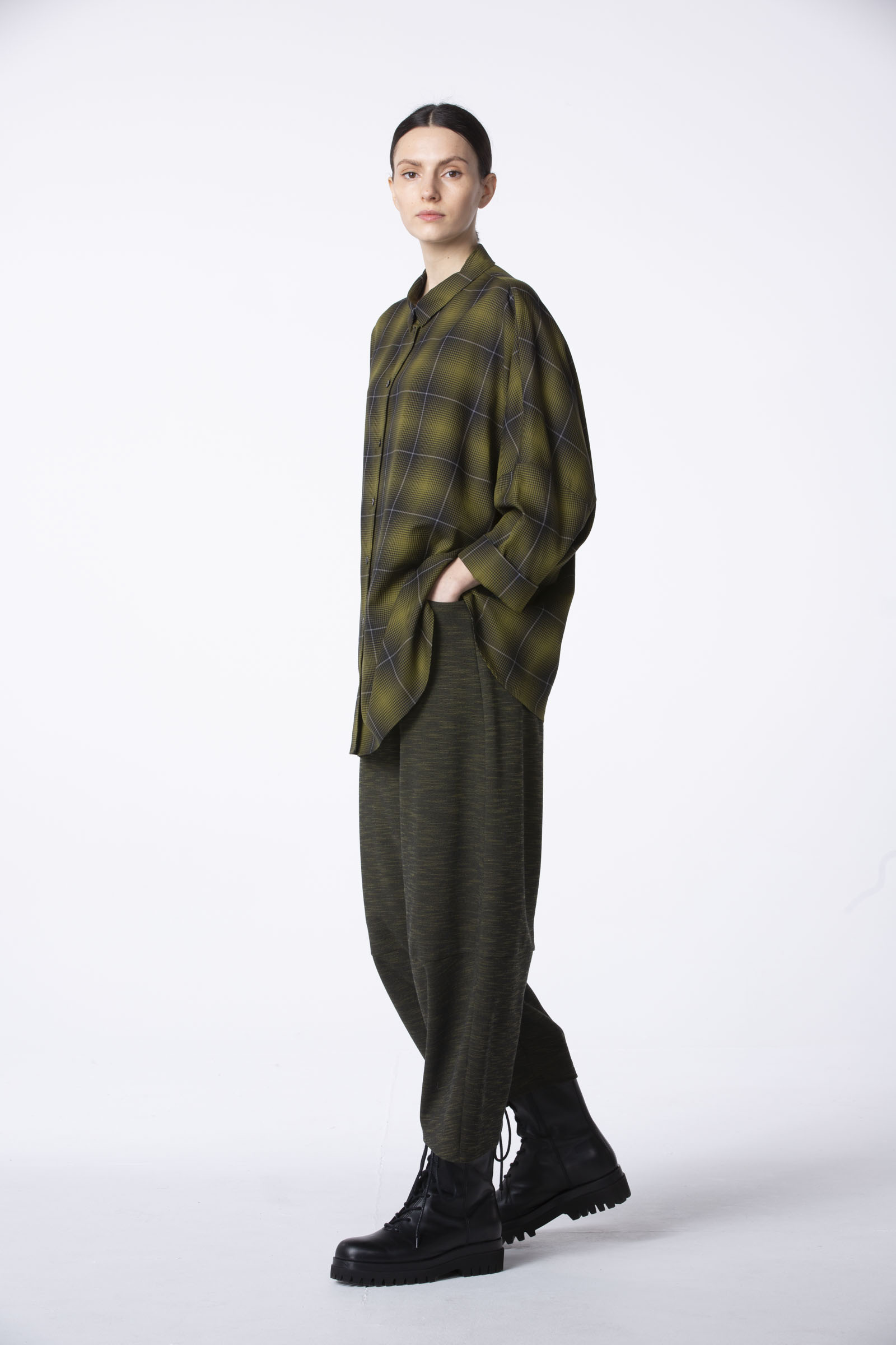 OSKA - Trousers 326 / Cotton polyester Jersey